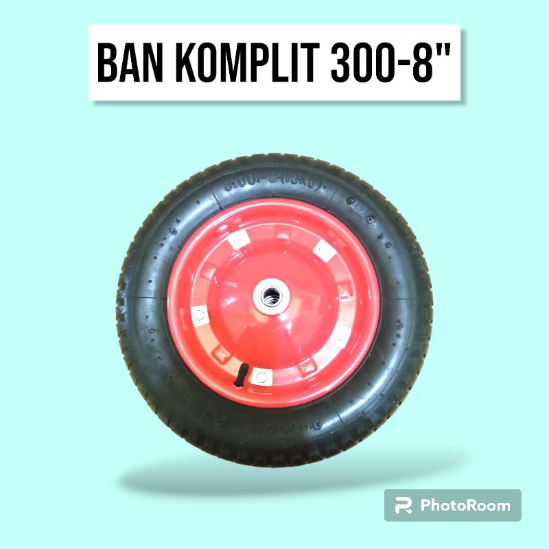 Jual Ban Hidup Gerobak Komplit Ukuran 8 Inch Ban Pompa Roda Gerobak ...