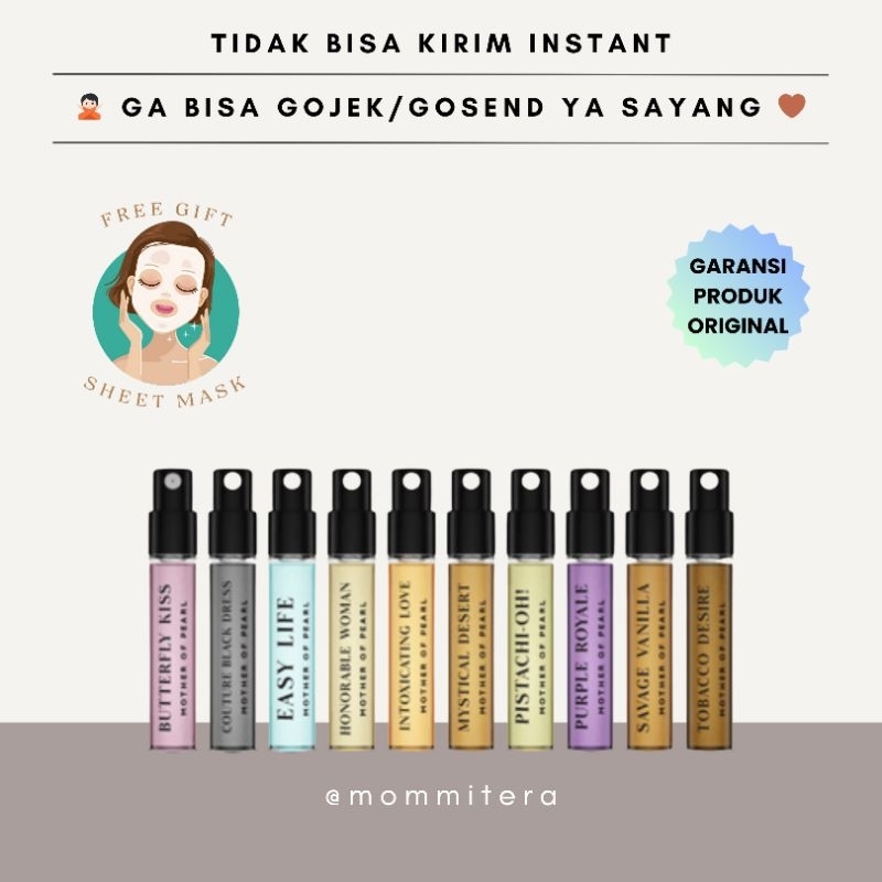 Jual Mother Of Perfumery [Size 10 x 2ml] - Discovery Set | Mother Of ...