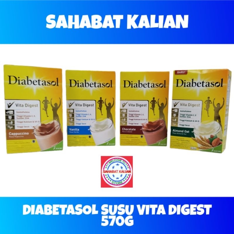 Jual Diabetasol Susu 570 gram | Shopee Indonesia
