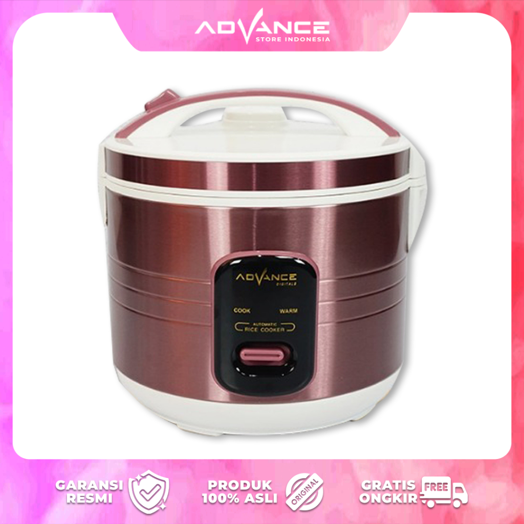 Jual Rice Cooker 3IN1 Advance X200 Penanak Nasi Serbaguna Kapasitas 1,8L Daya 380 Watt Garansi ...