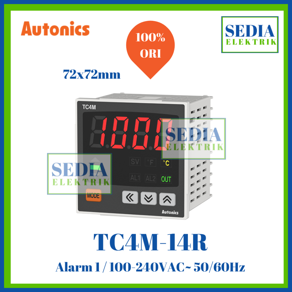 Jual AUTONICS TC4M-14R TC4M 14R TEMPERATURE CONTROLLER | Shopee Indonesia