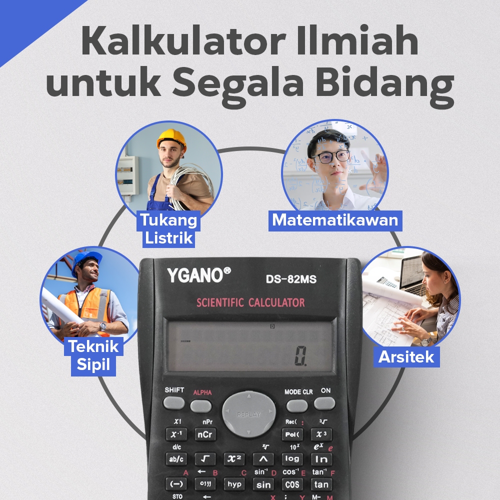 Jual Kalkulator Ilmiah Alat Hitung Elektronik Kalkulator Elektronik ...