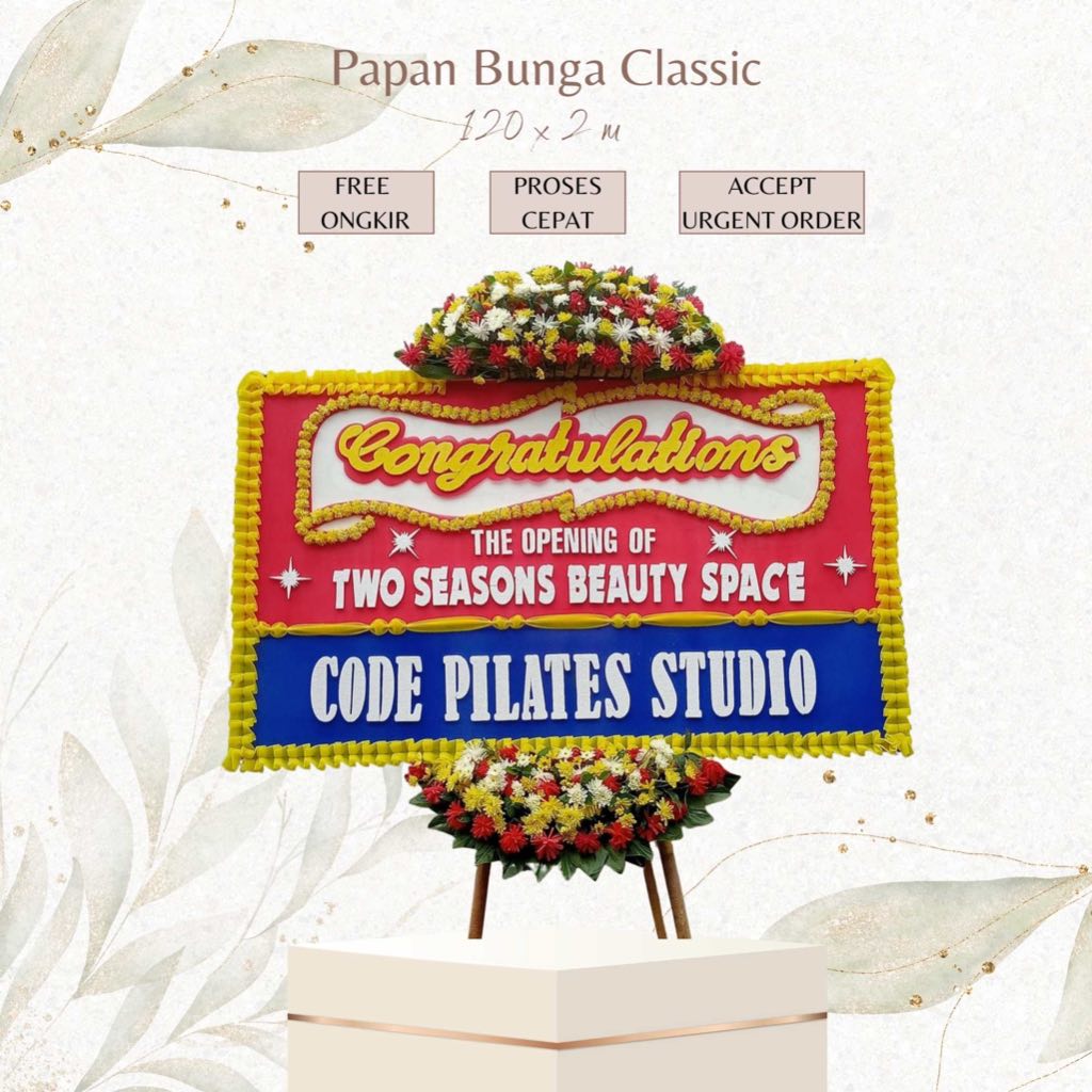 Jual Papan Bunga Free Ongkir Jakarta Tangerang Dukacita Wedding ...