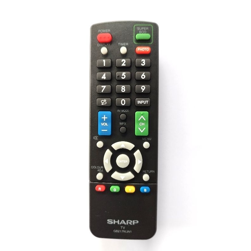 Jual REMOT REMOTE TV SHARP AQUOS GB217WJN1 LED LCD ORIGINAL ASLI ORI ...