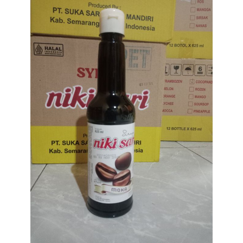 Jual sirup varian rasa baru JERUK,ROSE,COCOPANDAN,MOCA 100%ORIGINAL ...