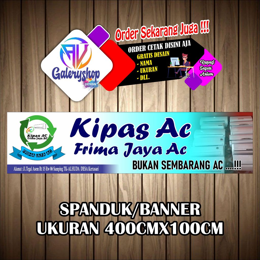Jual mmt,spanduk,banner,JUAL AC electronik dll dll 400x100 cm | Shopee ...