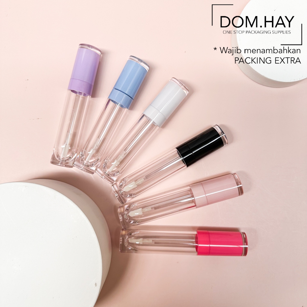Jual 5ml Botol Lip Gloss Kosong LG3 Kosmetik Packaging Pewarna Bibir ...