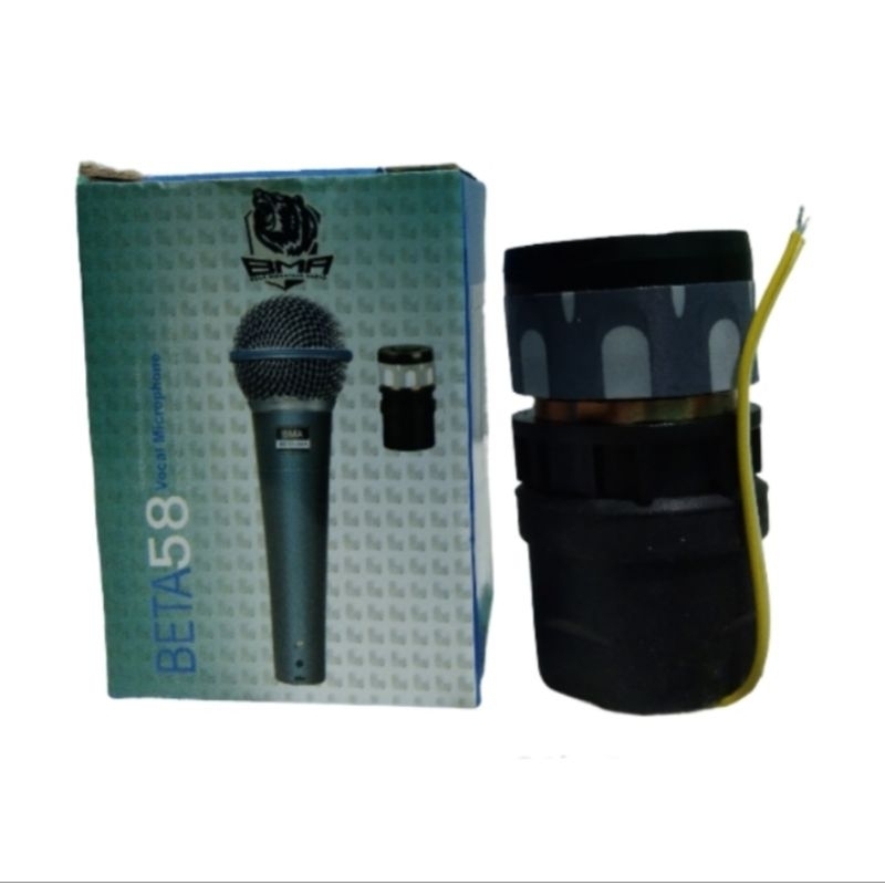 Jual SPUL SPOOL MIC / MIKROPON / MICROPHONE BMA BETA 58 | Shopee Indonesia
