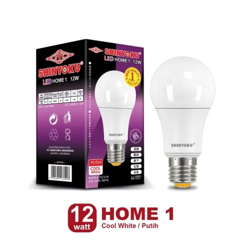 Jual Lampu Led Home 12w Shinyoku / Led Shinyoku 12 Watt / Led Home 12w ...