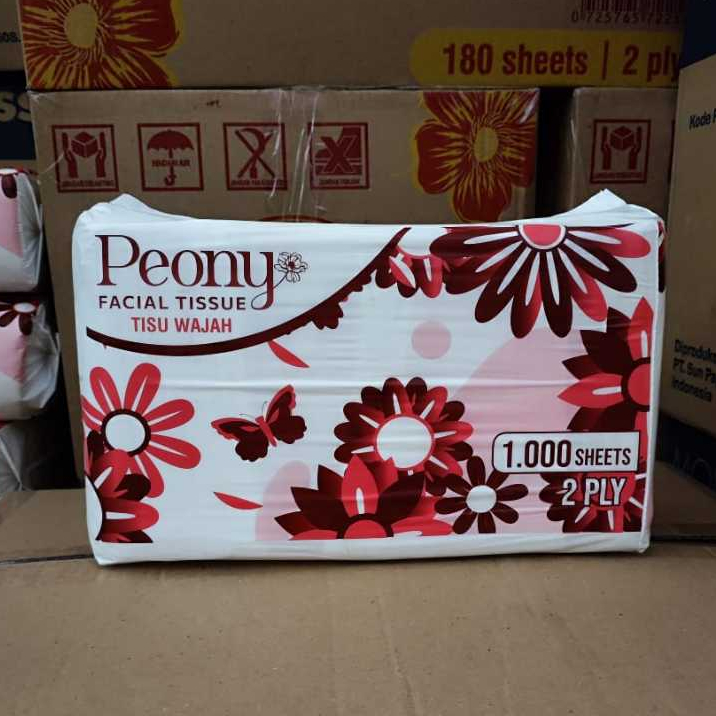 Jual TISSUE PEONY 1000 Sheet Montis 1kg Tisu Lembut Nice 2000 helai ...