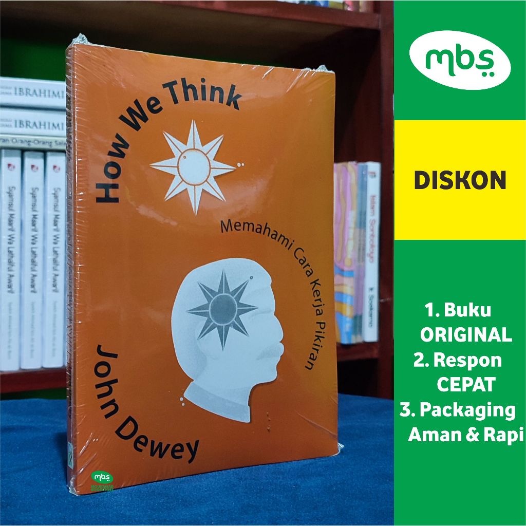 Jual BUKU HOW WE THINK - Memahami Cara Kerja Pikiran - John Dewey | Shopee Indonesia