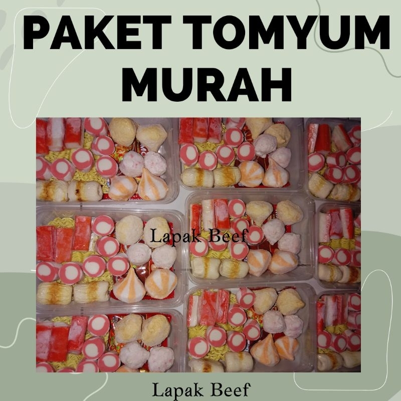 Jual PAKET TOMYUM HEMAT KOMPLIT / MIX STEAMBOAT | Shopee Indonesia