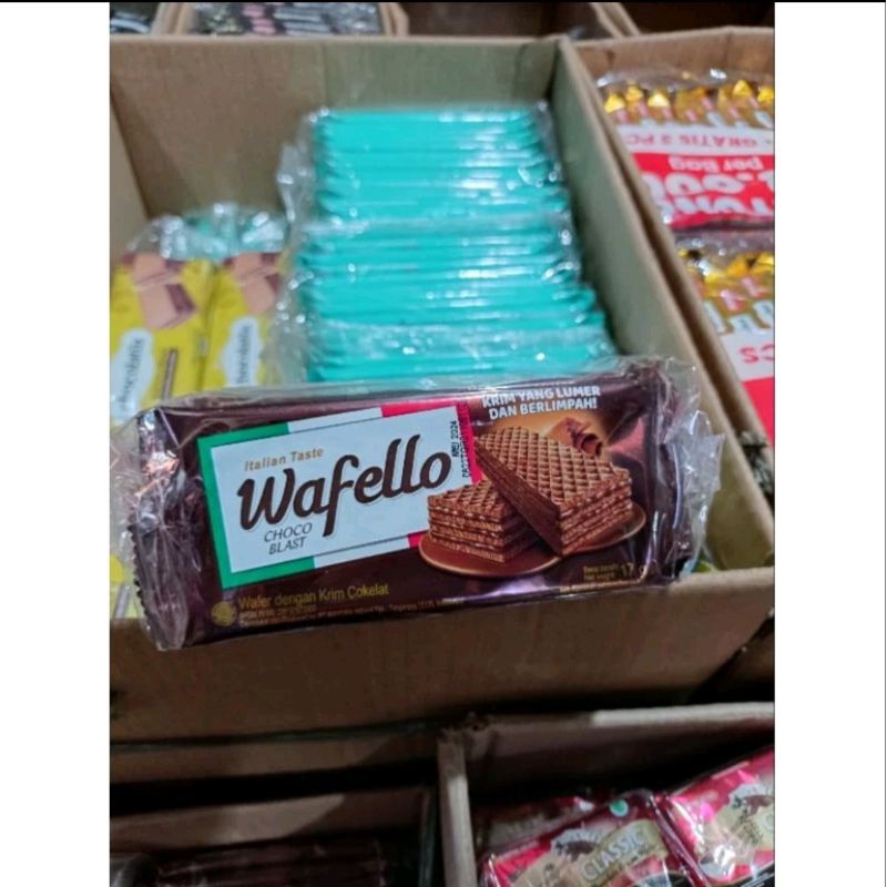 Jual wafer wafelo & WAFER NABATI KEJU & COKLAT isi 10pc | Shopee Indonesia