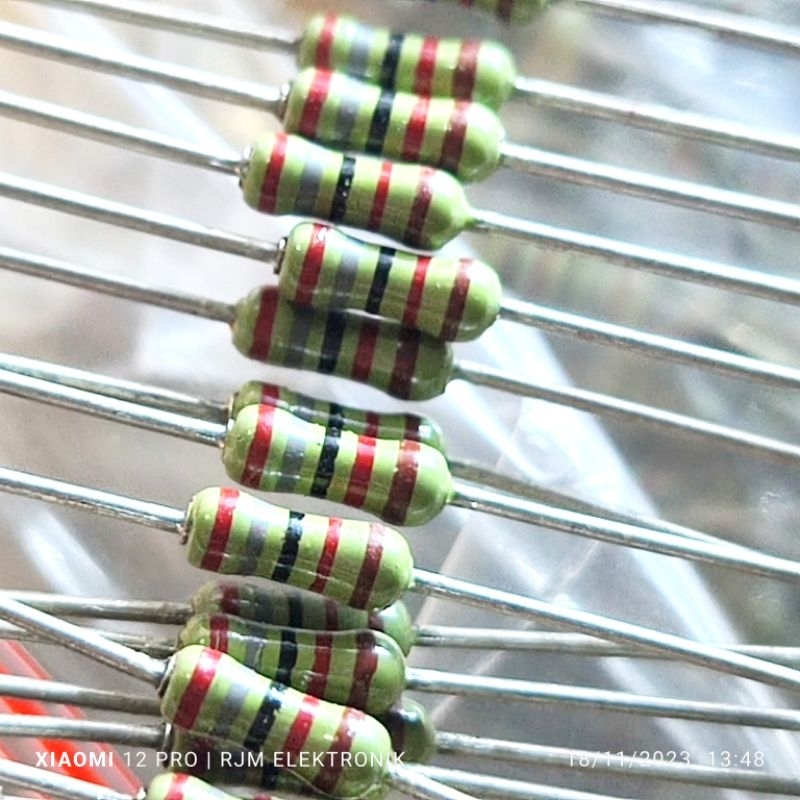 Jual 10 pcs resistor 28k 1/% taiwan 1/4 watt | Shopee Indonesia