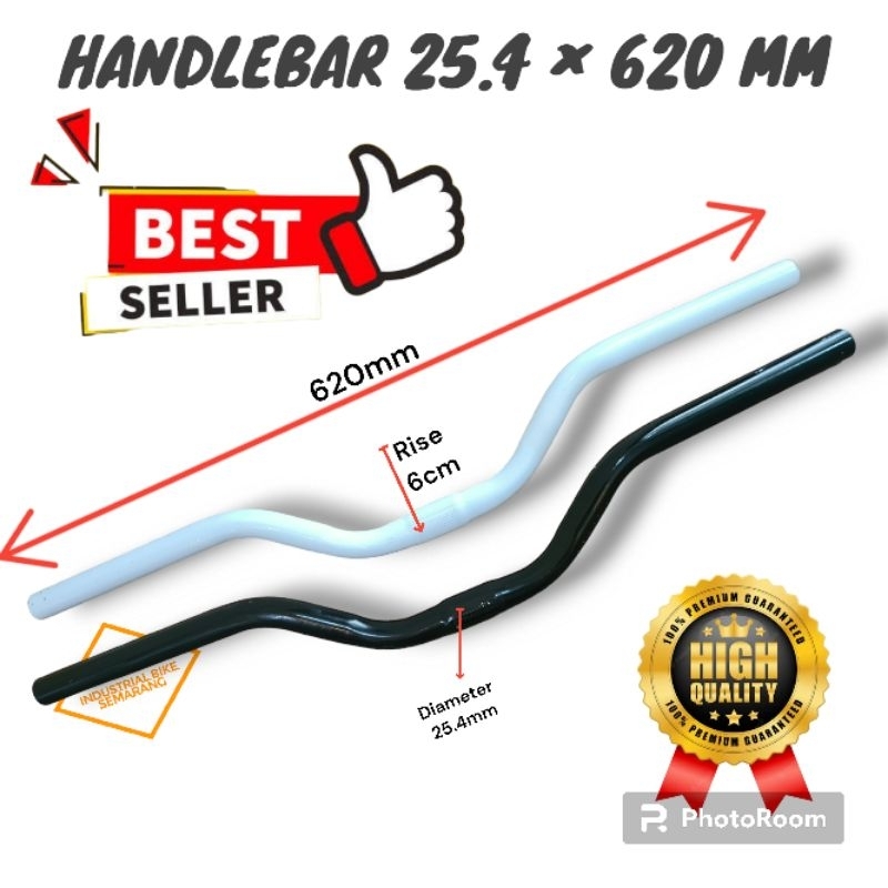 Jual 《620 x 25.4 MM》Handlebar Stang Setang Sepeda Federal Fixie Lipat Seli Gunung Ukuran ...