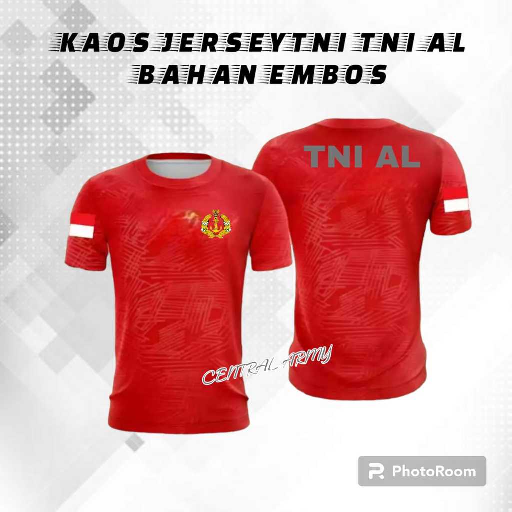 Jual KAOS JERSEY TNI AL BAHAN DRYFIT EMBOS KAOS RUNNING TNI AL TERBARU BISA COD | Shopee Indonesia