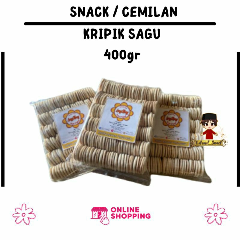 Jual Kripik Sagu 400gr | Shopee Indonesia