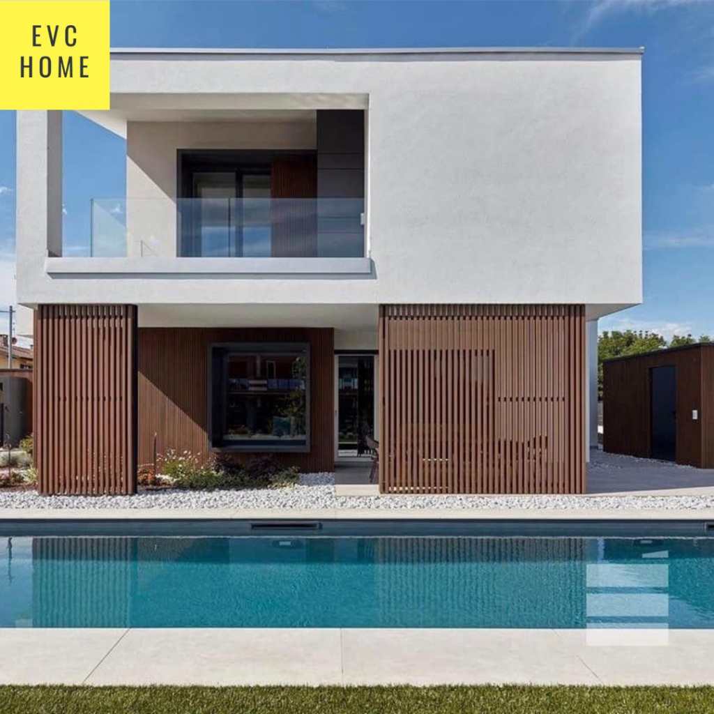 Jual EVCHOME Partisi WPC OUTDOOR/Kisi Kisi WPC / Sekat dinding WPC ...