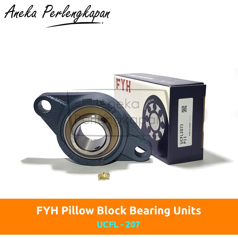 Jual Flanged Block Bearing Unit UCFL 207 - As 35mm FYH Japan | Shopee Indonesia