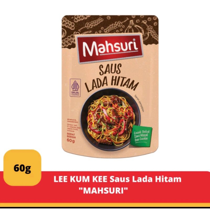 Jual Mahsuri saus lada hitam 60g | Shopee Indonesia