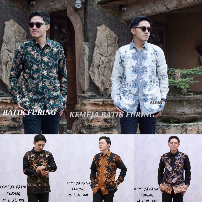 Jual Kemeja Batik Full Lapis Puring/Baju Batik Premium Katun Halus ...