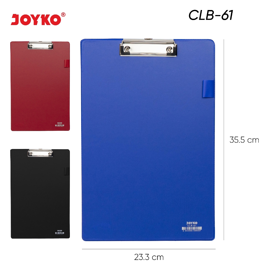 Jual Clipboard Papan Jalan Alas Ujian Joyko CLB-61 F4 | Shopee Indonesia