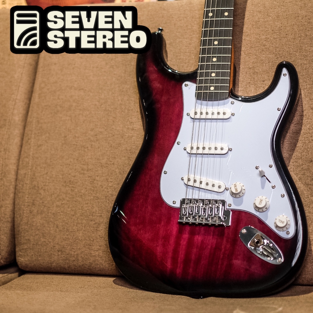 Jual Oscar Schmidt By Washburn OS300 OS-300 Stratocaster Purple ...