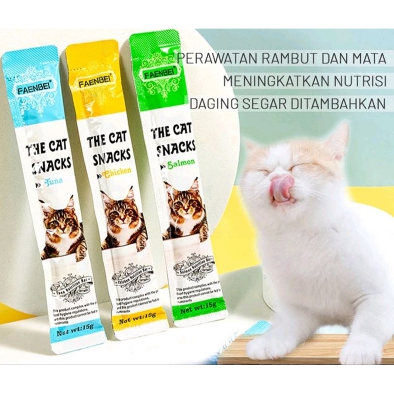 Jual PAKET 10PCS SNACK KUCING MIX / RANDOM STRIP KUCING VIRAL | Shopee ...