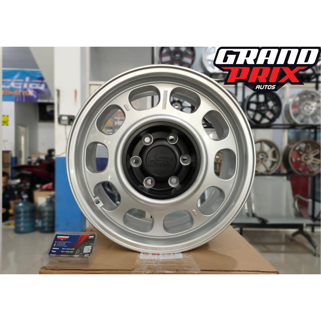 Jual Velg HSR KLG Model Oem Racing R17 Buat Pajero/Fortuner/Hilux ...