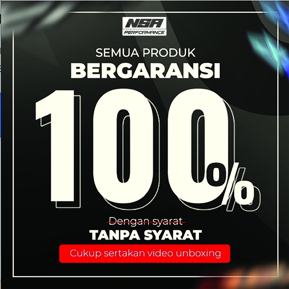 Jual NSA Emblem Motor Stiker Racing Timbul 3D Tulisan Standart Ngeyel ...