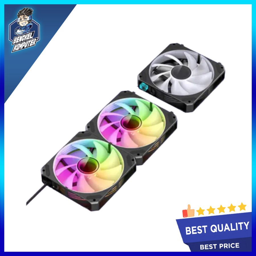 Jual FAN SET CUBE GAMING CHAIN BLACK A-RGB (3 x 120MM) WIRELESS ...