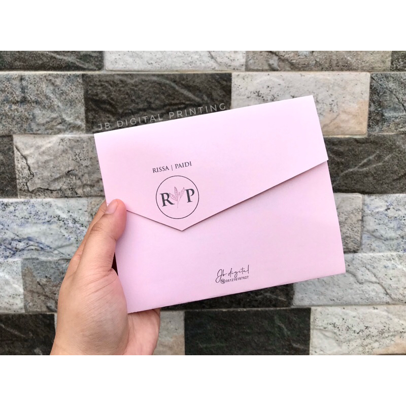 Jual Undangan Pernikahan | Wedding Invitation | Jasmine Pink Soft | RP ...