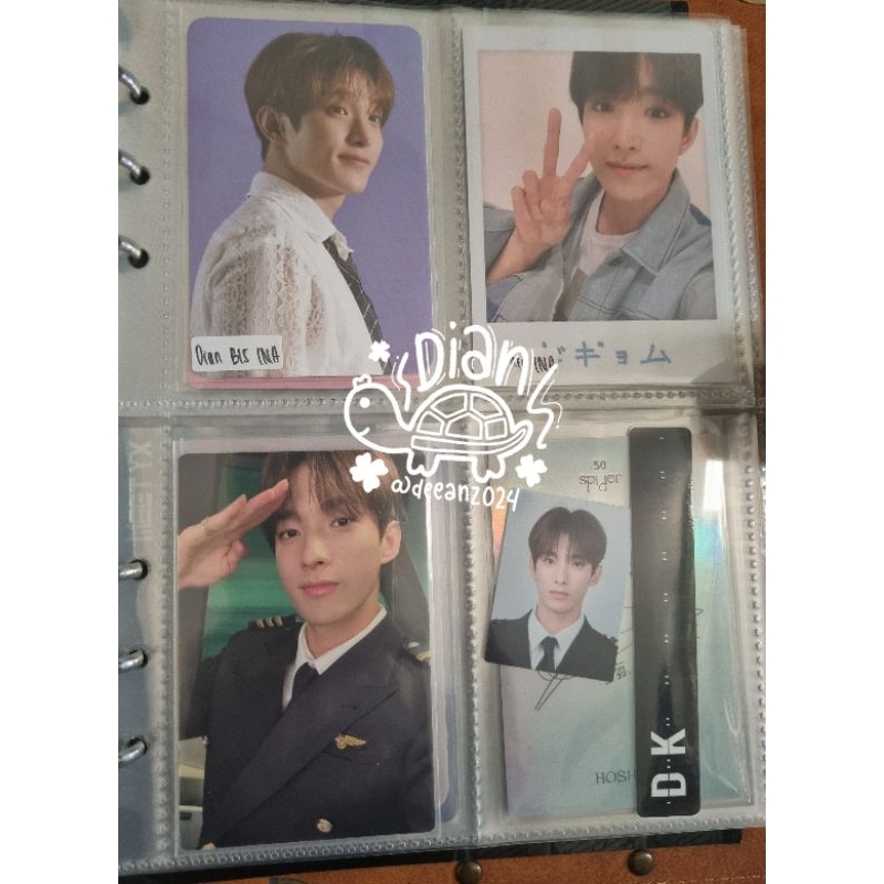 Jual BOOKED BY DINI PHOTOCARD PC SEVENTEEN DK PILOT SET | Shopee Indonesia