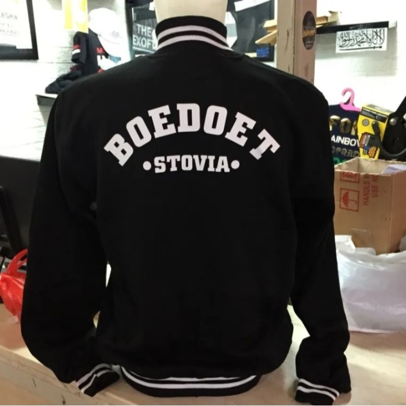 Jual JACKET BASEBALL BOEDOET STOVIA 1908-VARSITY BOEDOET MARCH BAHAN ...