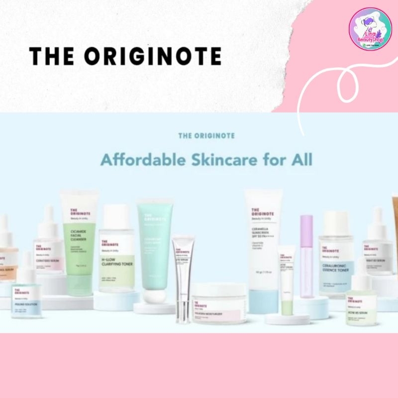 Jual The Originote Skincare Collection - Moisturizer/Serum/Mask ...