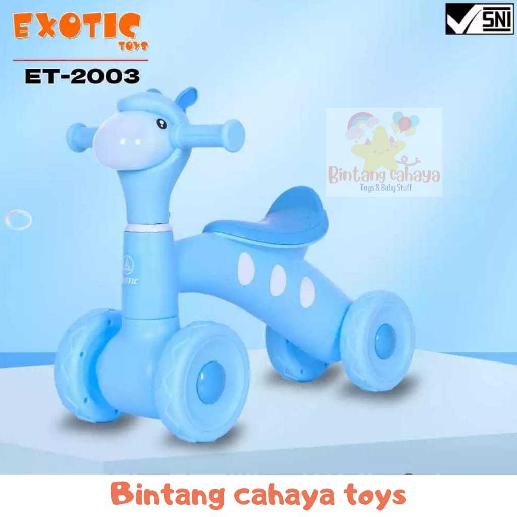 Jual Sepeda dorong anak balance bike mainan play ground Exotic ET 2005 ...