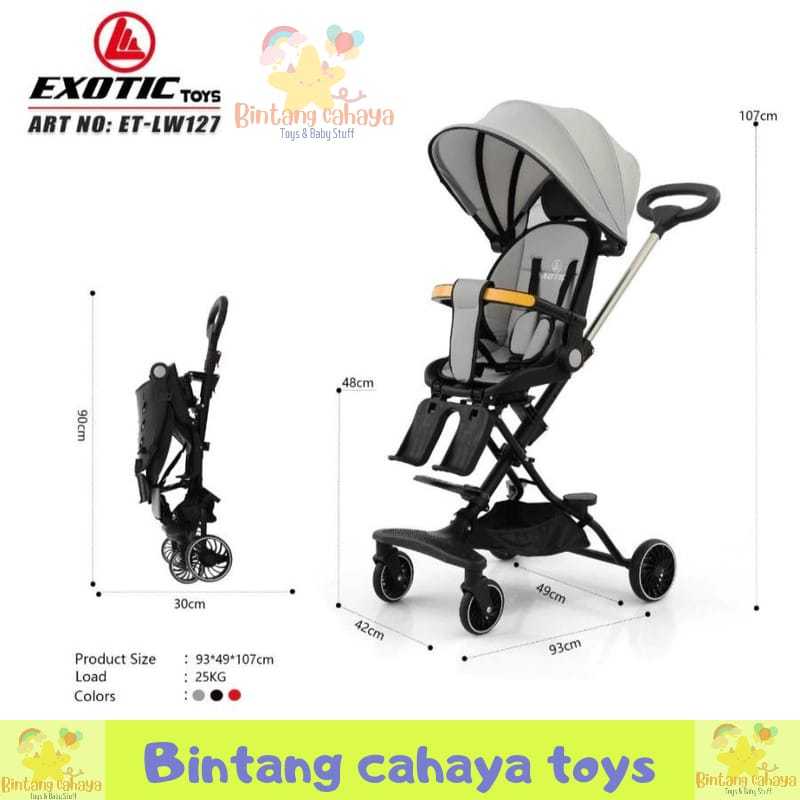 Jual Magic stroller Anak Portable Exotic LW 127 134 234 Kursi Rebah ...