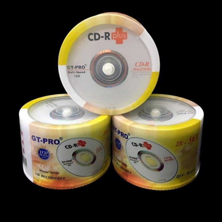 Jual CD R GT-Pro PLUS isi 50 pc / GTPRO GT Pro PLUS CD-R Kosong Box CDR ...