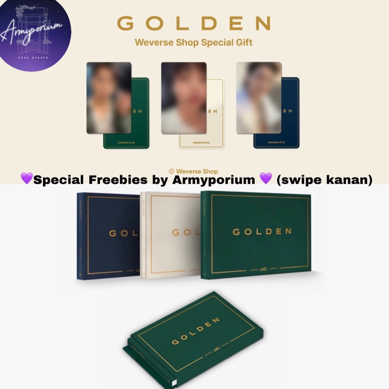 Jual Termurah [PO] Album JK Golden Jungkook Solo Album | Shopee Indonesia