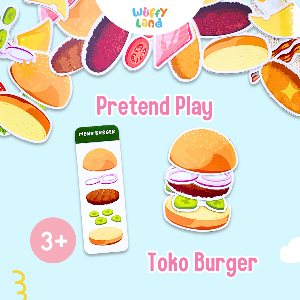 Jual Pretend Play Berjualan Burger | Shopee Indonesia