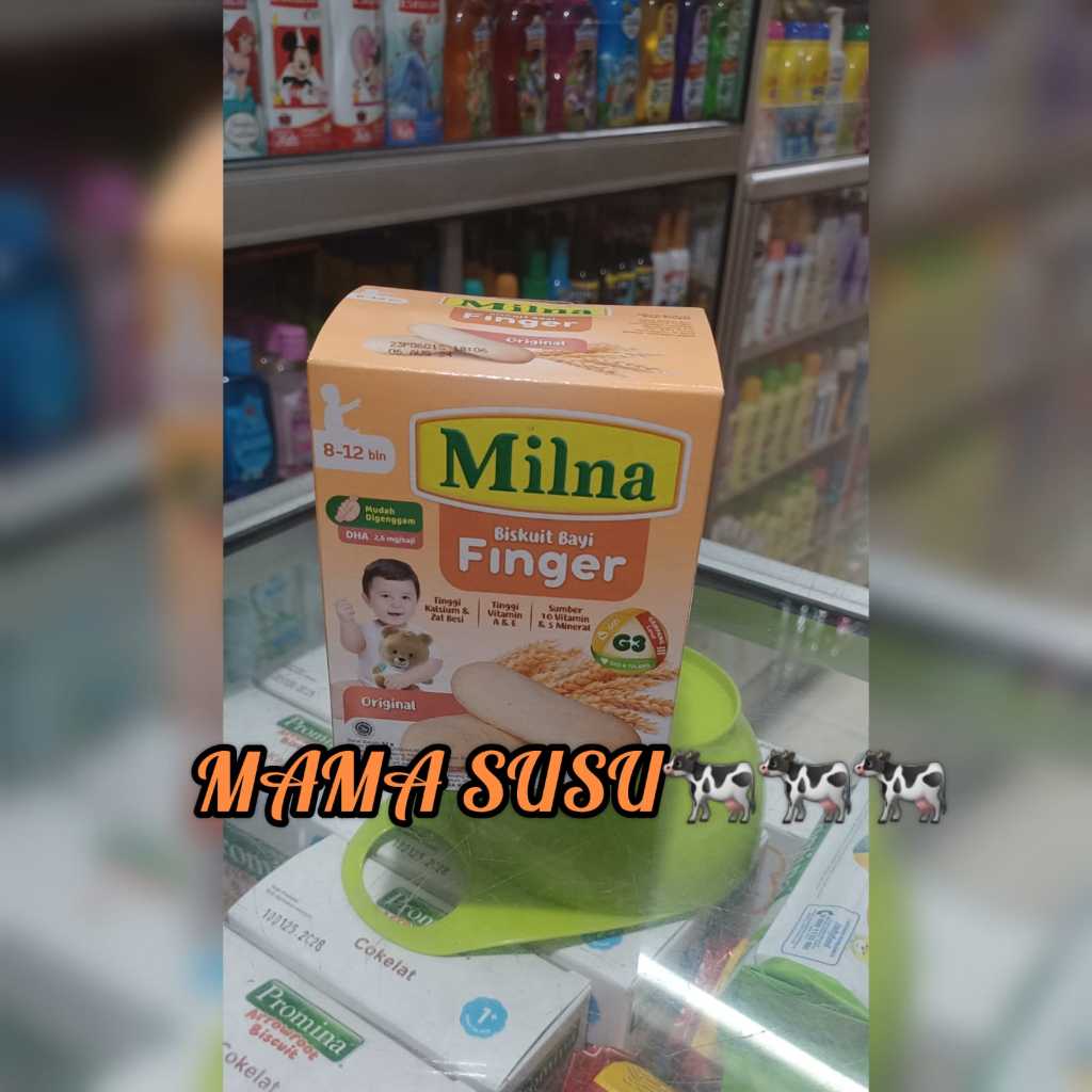 Jual Milna Biskuit Bayi Finger ORIGINAL / MILNA BISKUIT PISANG / BERAS ...