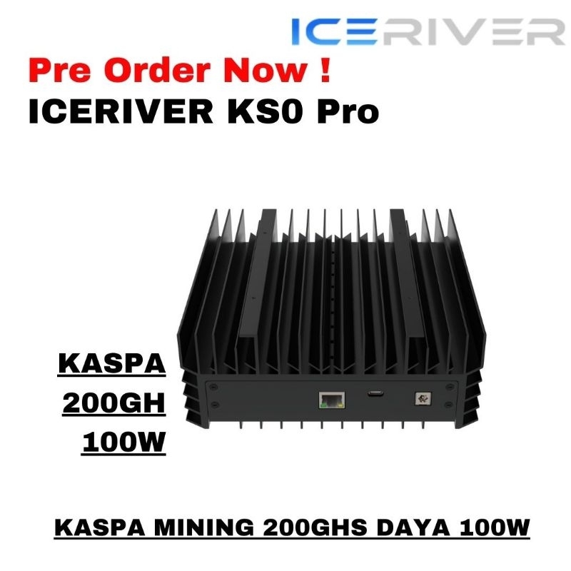 Jual Iceriver KS0 Pro Mining Kaspa || Ice River KS0 Pro Mining Crypto ...