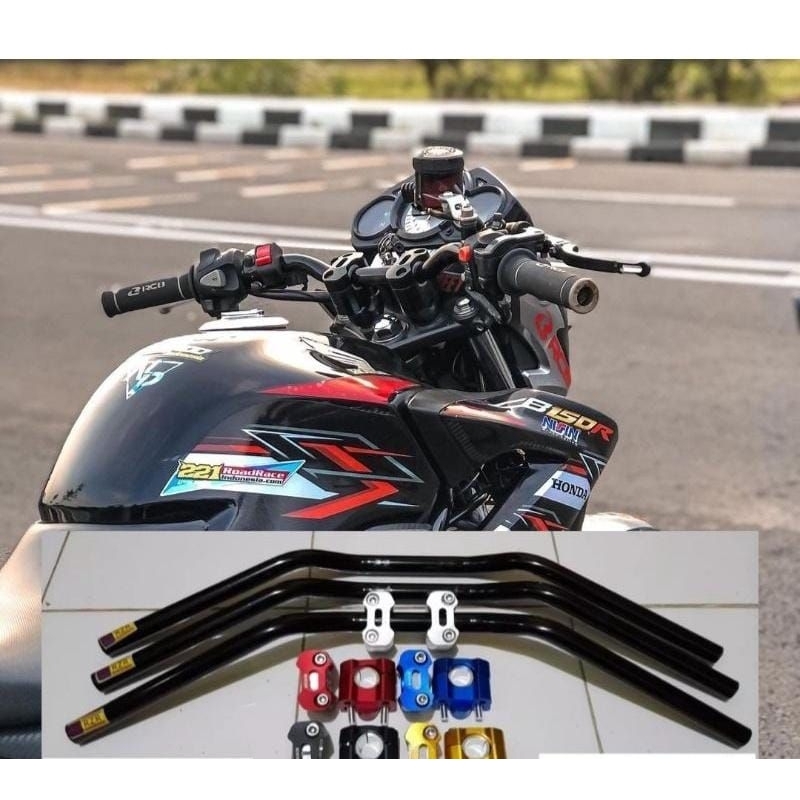 Jual setang stang Honda cb150r old roadrace stang rzr plus raiser ...