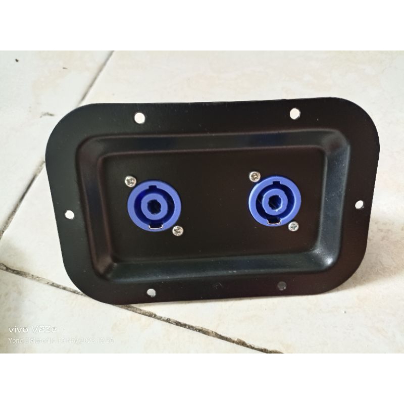 Jual Plat spicon spikon 2 Lubang+Soket Spicon+ baut | Shopee Indonesia