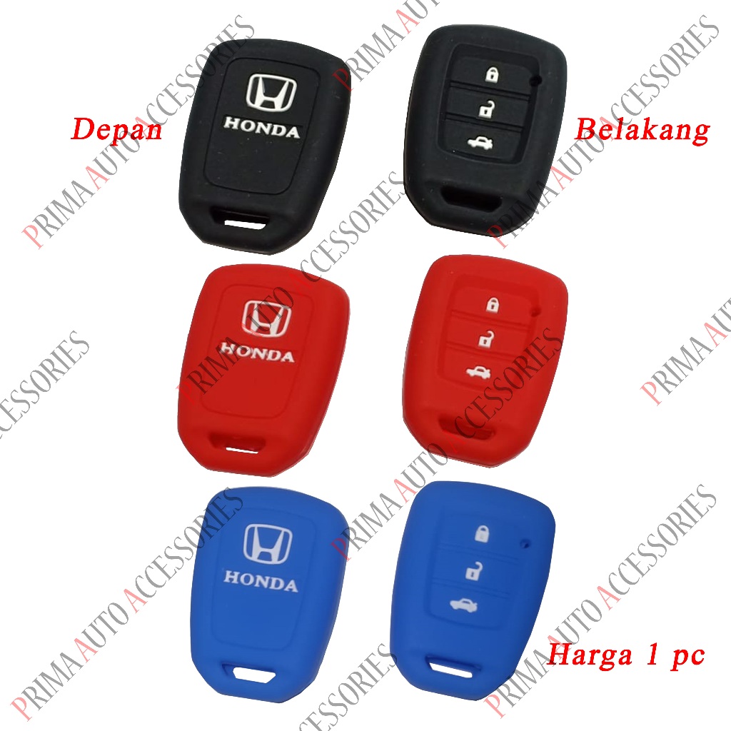 Jual Silikon Kunci Remote Mobil Honda BRIO Lama 3 tombol | Shopee Indonesia