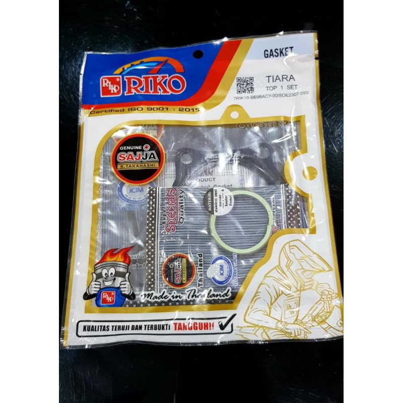 Jual PAKING FULLSET/TOPSET GASKET TOP/FULL SET HONDA TIARA RIKO ...