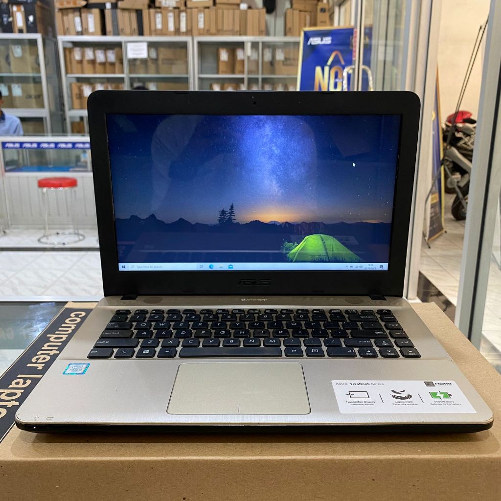 Jual ASUS X441UA Core i3-6006U 4GB 128GB+500GB 14" HD Win+OHS 10 (2nd ...