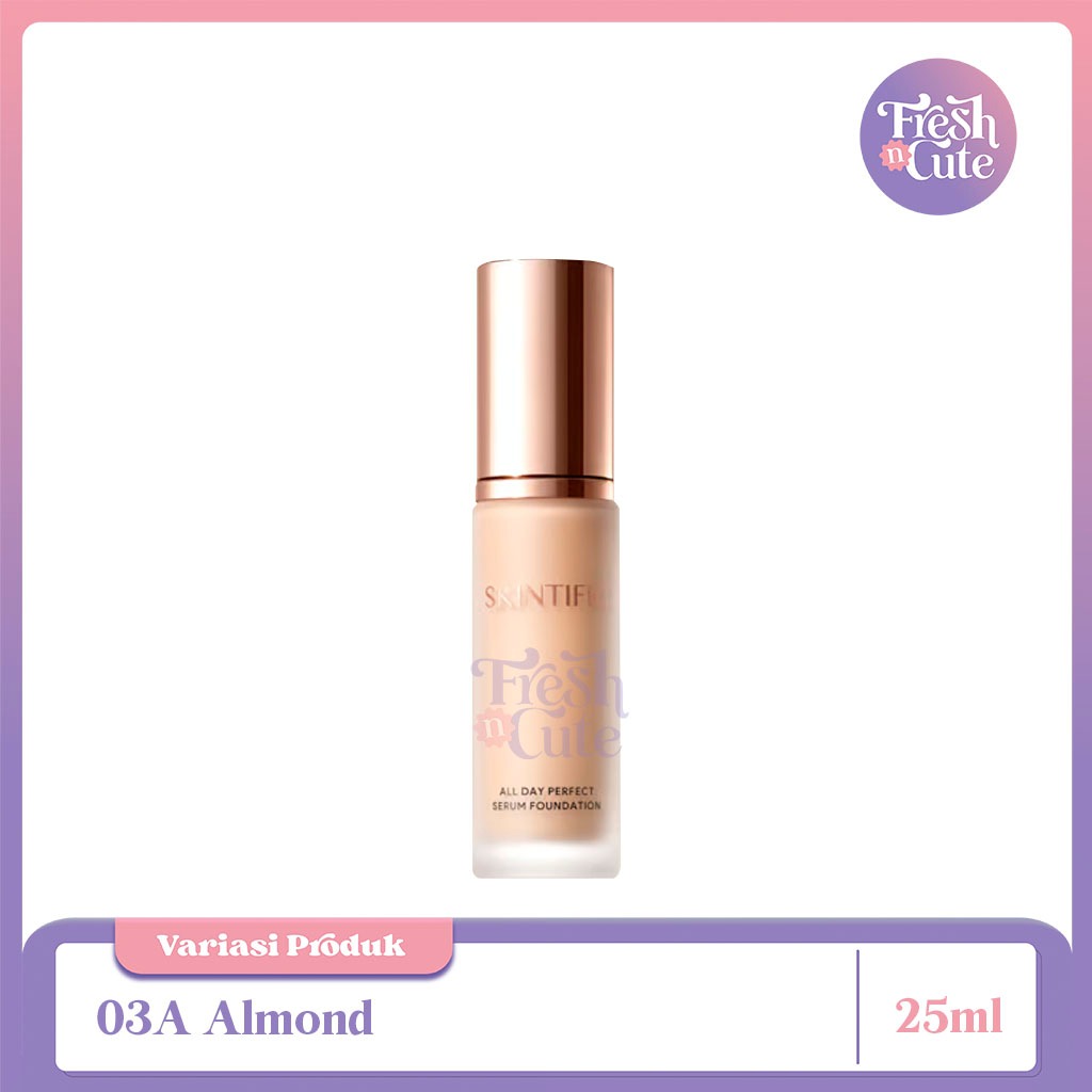 Jual SKINTIFIC - All Day Perfect Serum Foundation Full Coverage 25ml ...