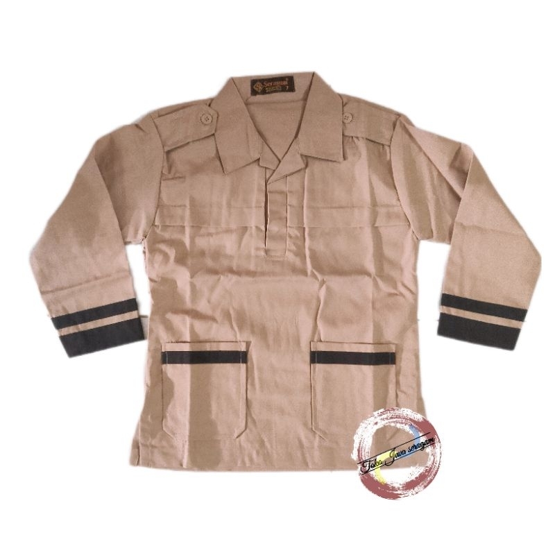 Jual Baju Seragam SD Pramuka Siaga Lengan Panjang Merk Seragam Kemeja Seragam Sekolah | Shopee ...