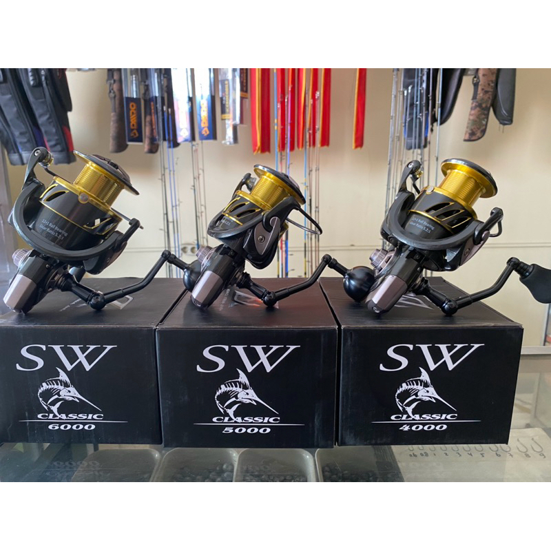 Jual REEL AXZ CLASSIC SW POWER HANDLE VIRAL | Shopee Indonesia